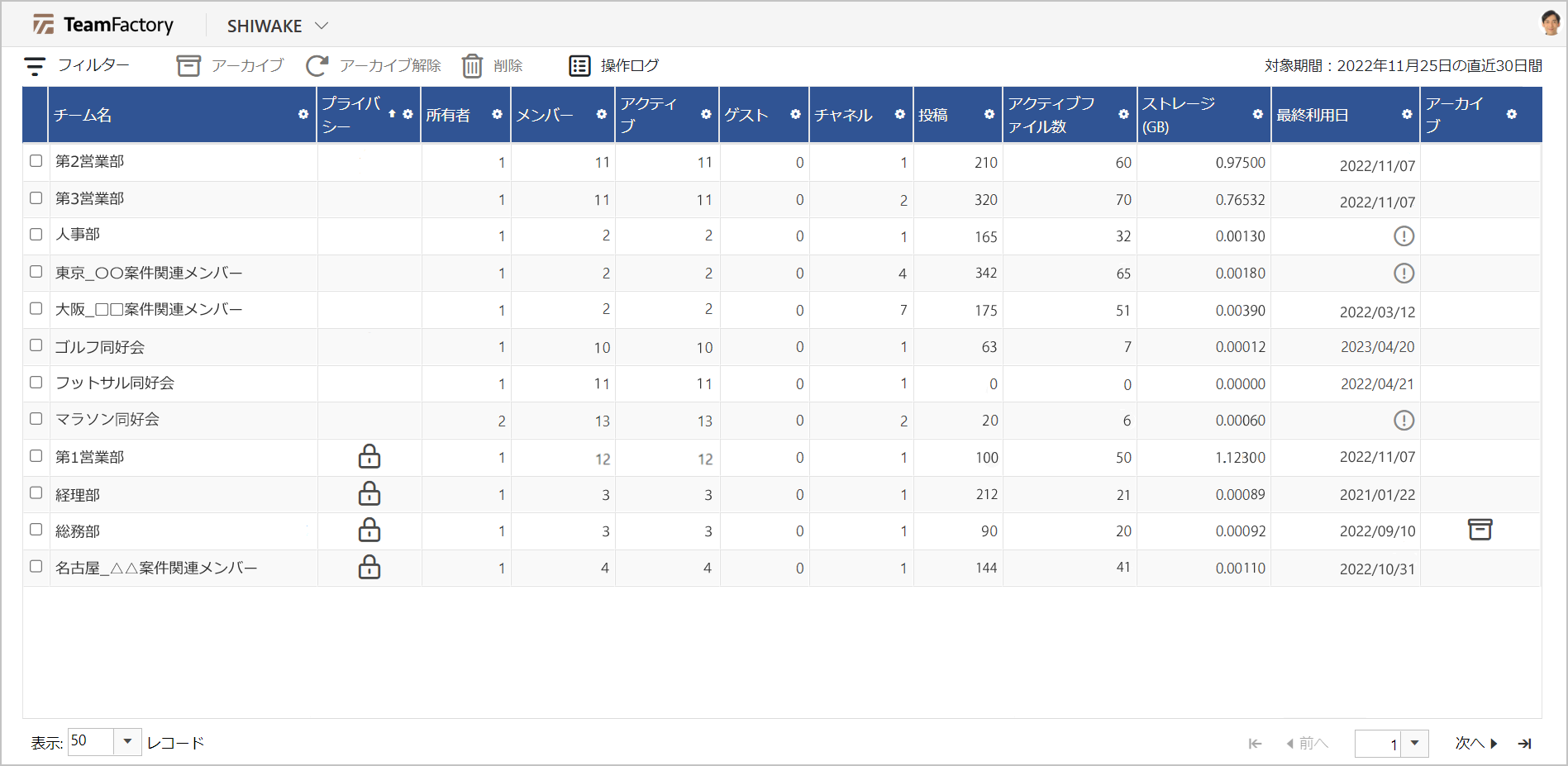2.2 並べ替え機能でチームをソートする – BBSystem Support